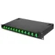 12 Port Fiber Patch Panel SC FC LC Pigtail ODF 1U Optical Fiber ...