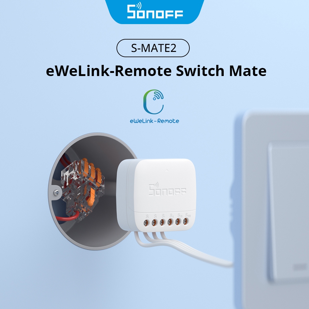 SONOFF S-MATE2 Extreme Switch Mate eWeLink Remote Control via Smart ...