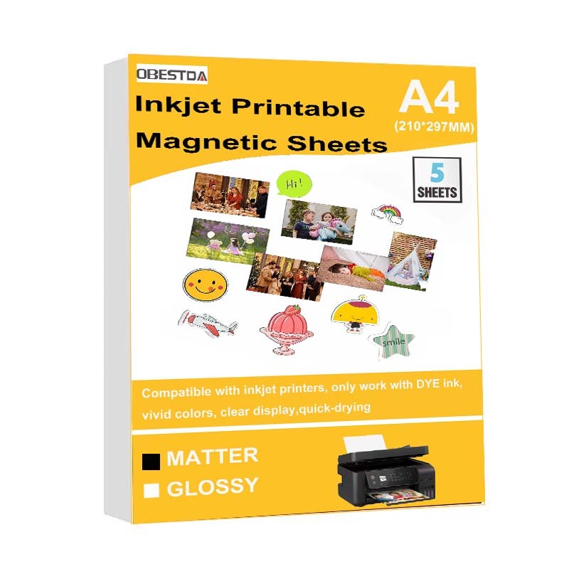 Printable Magnetic Sheets Make Refrigerator Photo Magnet Non Adhesive ...