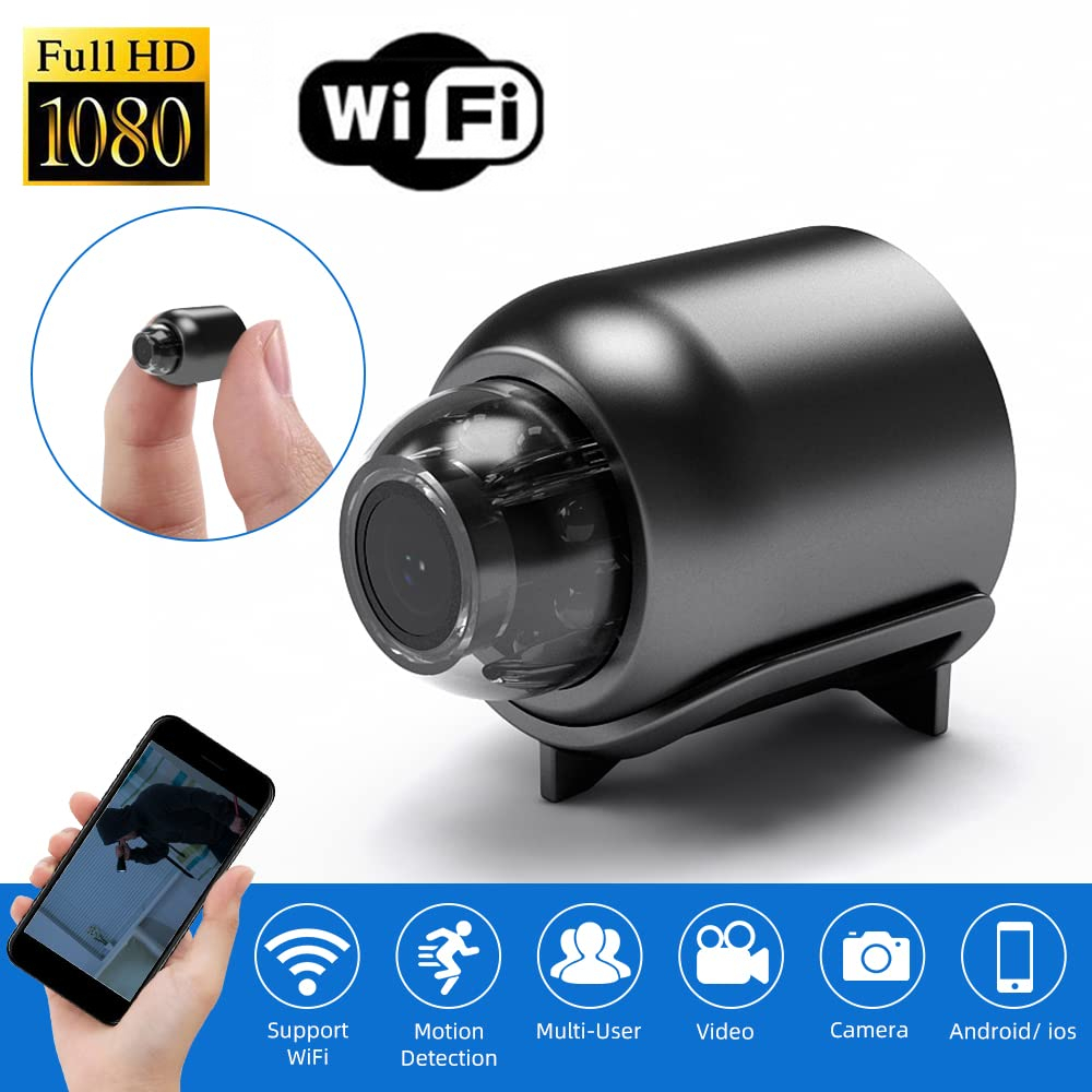 X5 HD 1080P Mini WiFi Camera IR Night Vision Motion Detection Wide ...