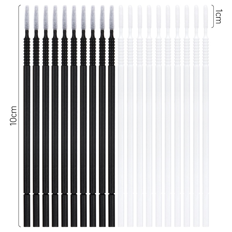 100pcs Micro Brushes Disposable Eyelashes Microbrush Applicator Cotton ...