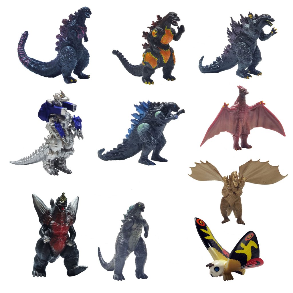 Godzilla Toys Kind of Monster Mothra Rodan King Ghidorah MechaGodzilla ...
