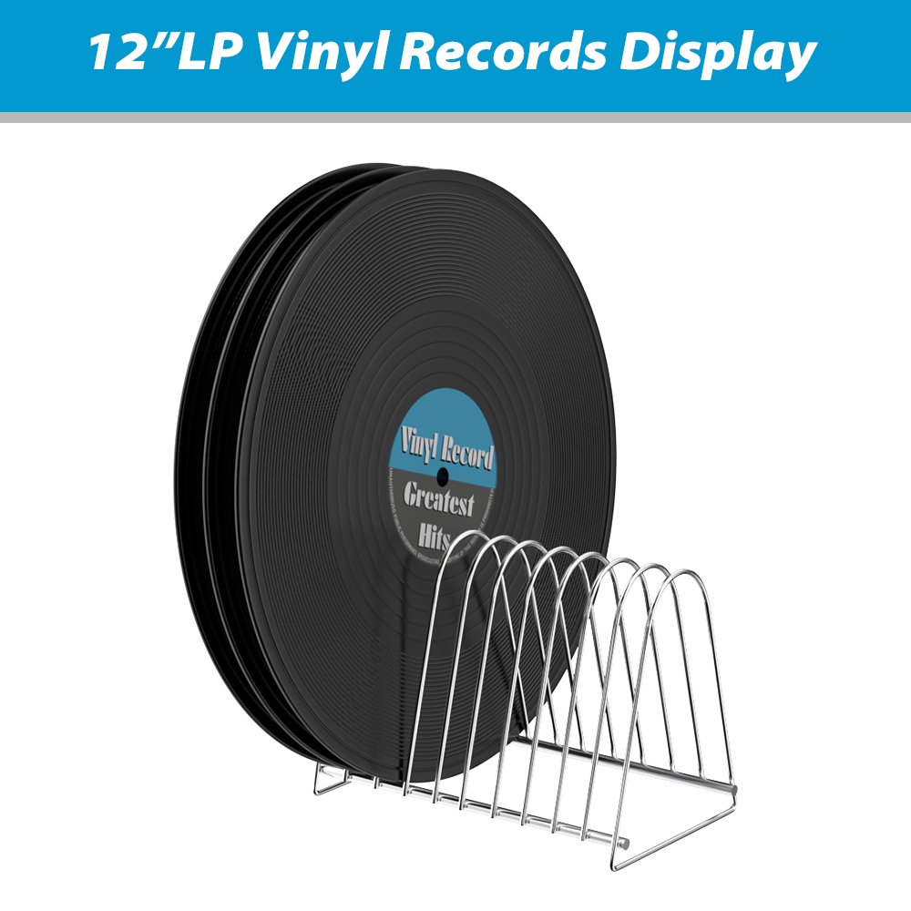 Shelf Vinyl Record CD Magazine Storage Rack Album Display Rack ...