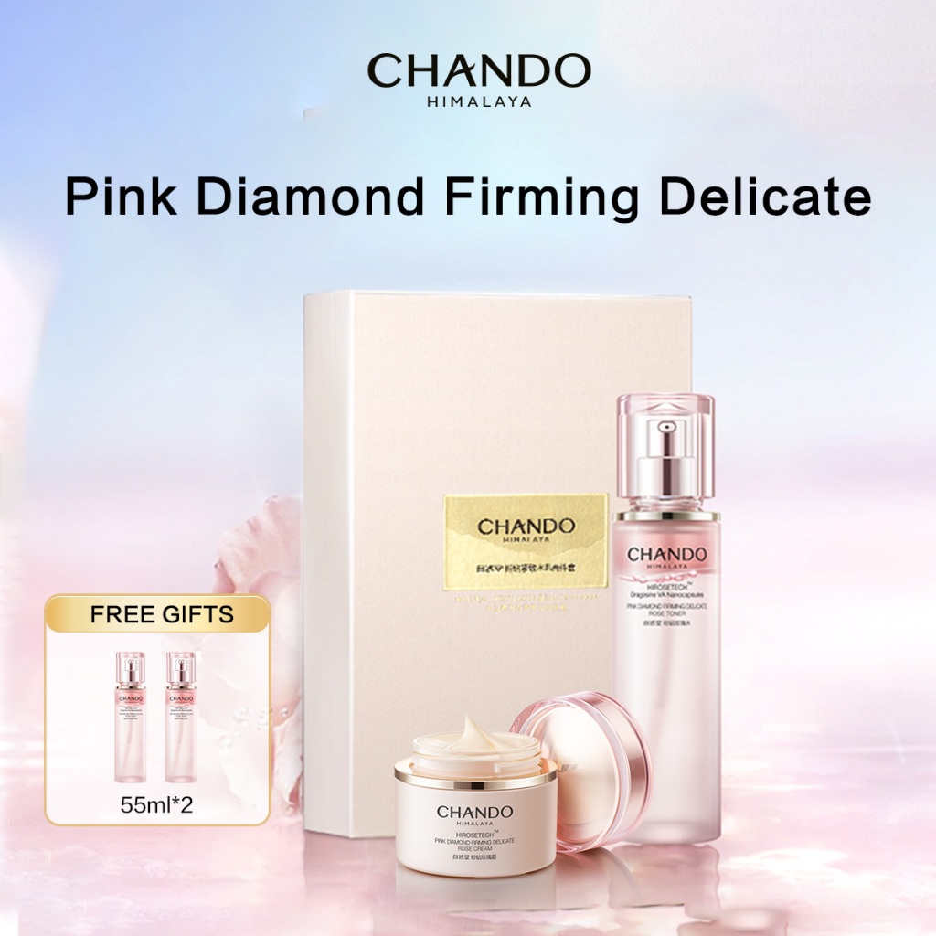 Chando Himalaya Pink Diamond Rose Skin Care Set Lifting Firming ...