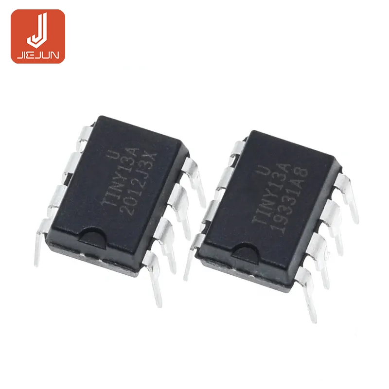 IC ATTINY13A-PU in-line DIP-8 AVR microcontroller chip is a brand new ...