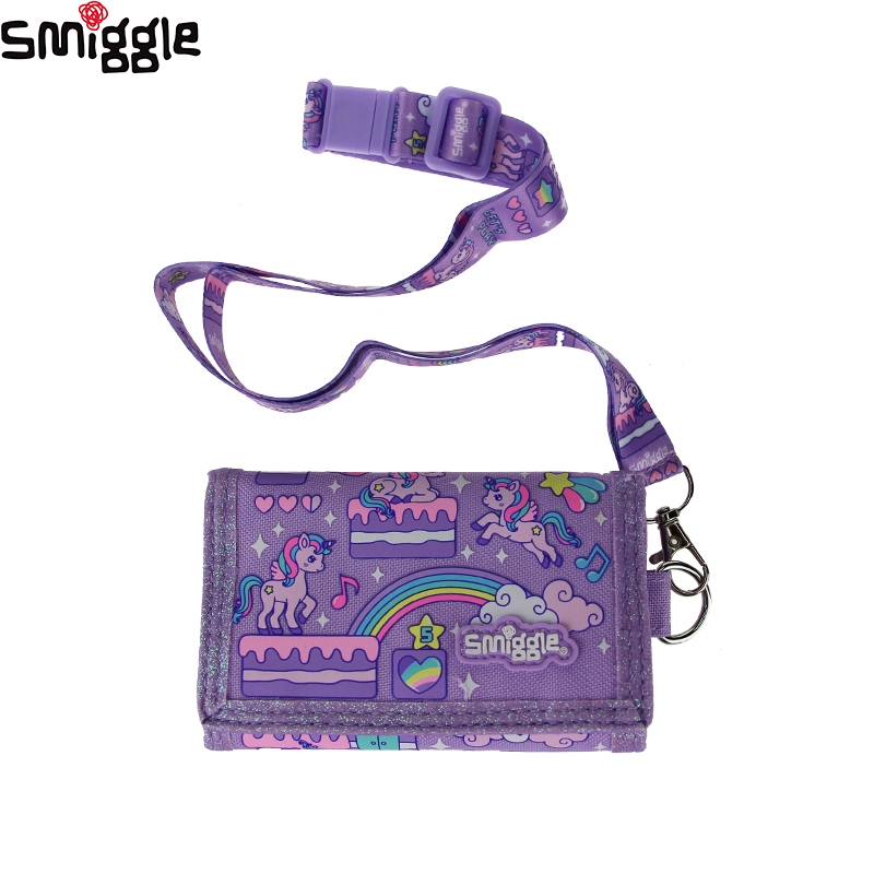 Australia Smiggle Original Children's Wallet Girls Cute Kawaii Coin ...