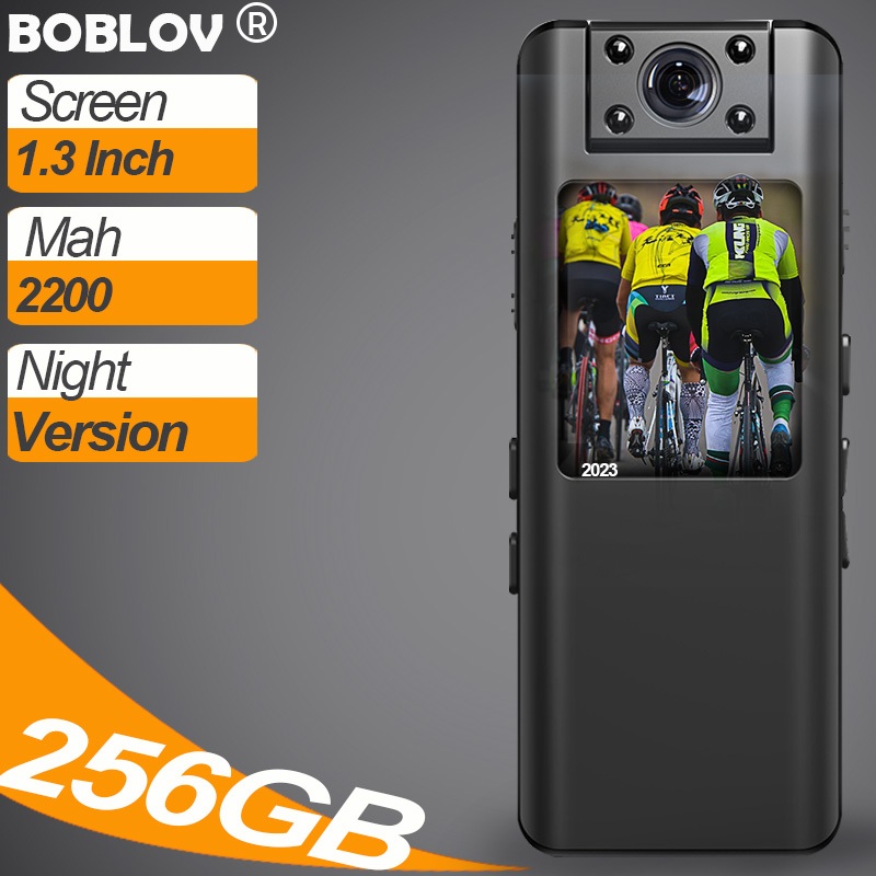 BOBLOV A23/A22 Body Mini Action Camera HD 1080P 128GB 2200MAH Night ...