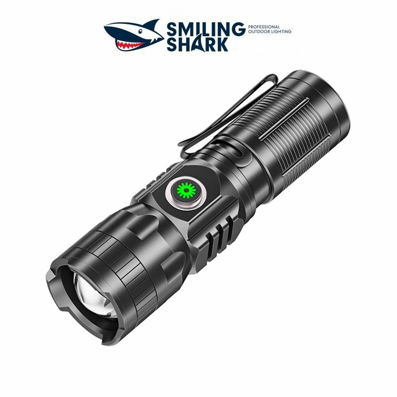 Smiling Shark SD5208 Mini Torchlight M77 Super Bright Flashlight LED ...