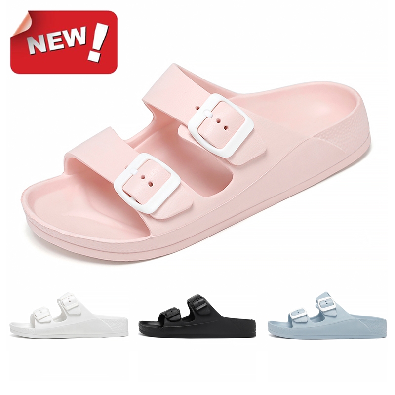 Ultralight Unisex Double Buckle Flat Sandals Size 36-45 Outdoor ...
