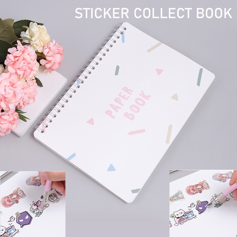 【Local Stock】Cute Sticker Collecting Albums A5 Size, Reuseable Release ...