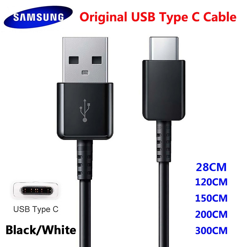 Samsung Usb C Cable 0.2/1.2/2/3M USB 3.1 TYPE-C Fast Charging Data ...