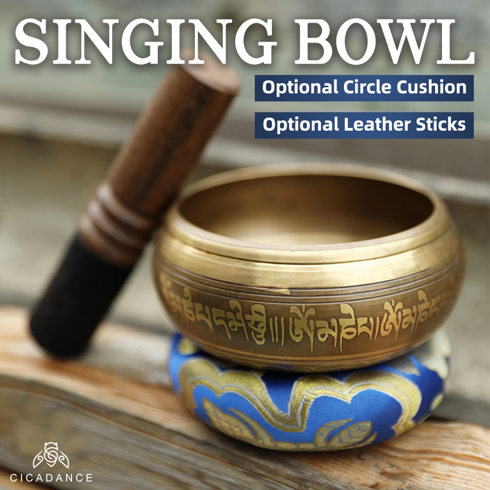 Nepal Singing Bowl 8.5cm/9.0cm Handmade Meditation Bowl for Yoga Music ...