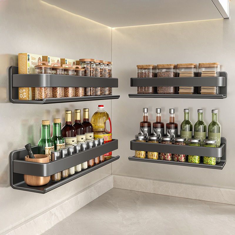 MEIDOO Kitchen Rack Multi-function Storage Rack Free Drilling Seasoning ...