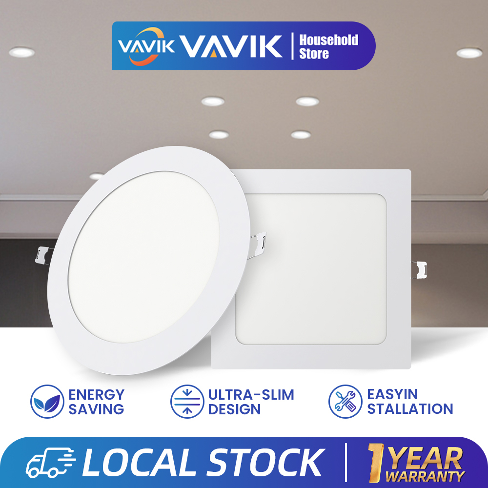 3 Tone/White Light Embedded LED Downlight 6w/9w/12w/15w/18w Panel ...
