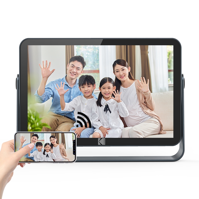 KODAK RWF-109 WiFi Digital Photo Frame 10.1-inch FHD Touch Screen ...