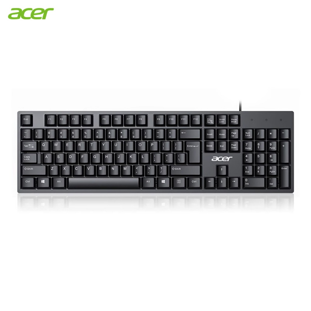 Acer USB Wired Keyboard K-212B Compatible With Desktop And Laptop ...