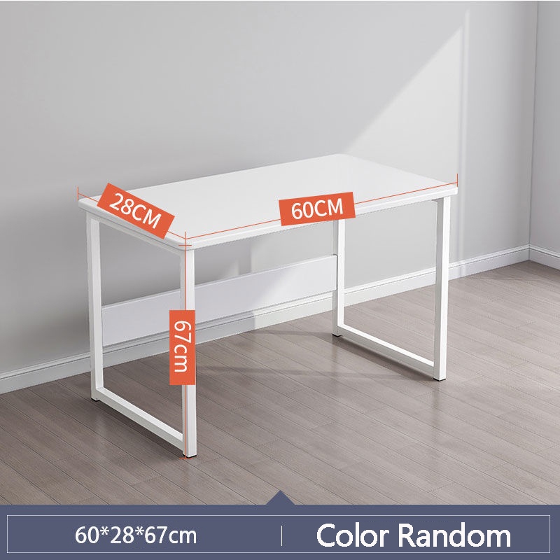 YSSH Simple Study Desk With Shelves Modern Study Table With Shelf ...