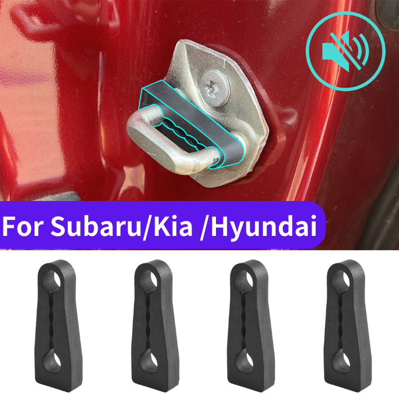 For Hyundai Kia Subaru 4PCS Car Shock Absorber Door Lock Sound Damper ...