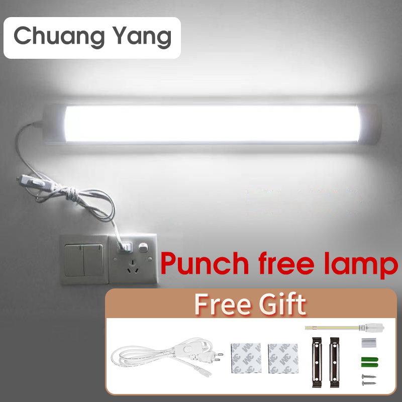 30/50/60/90cm Super Bright LED Tube Light for Kitchen AC 220V LED Tube ...