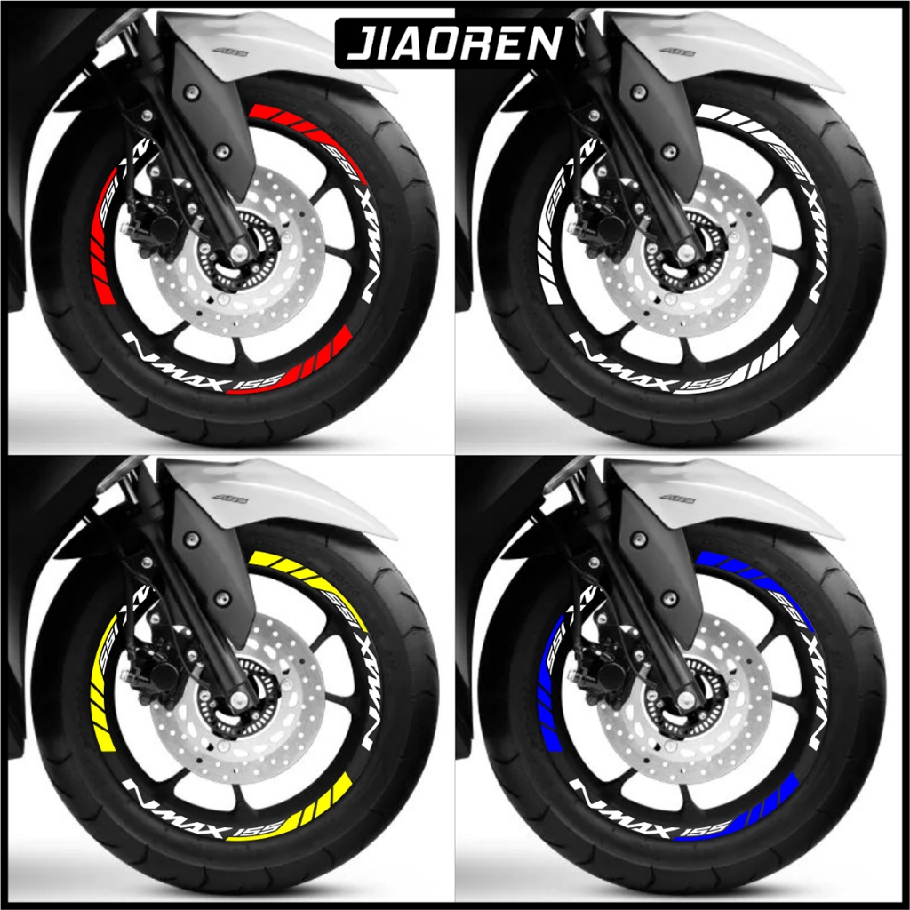 Yamaha Nmax 125 150 155 Rim Sticker Motorcycle Reflective Wheel Hub ...