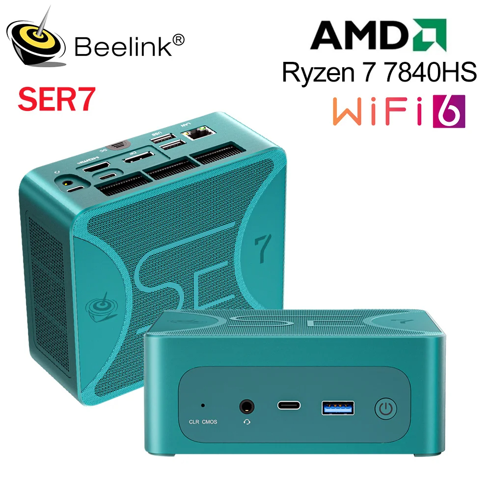 Beelink Mini PC Ryzen7 SER7 7840HS/ SER6 Max 7735HS Up to 65W Radeon ...