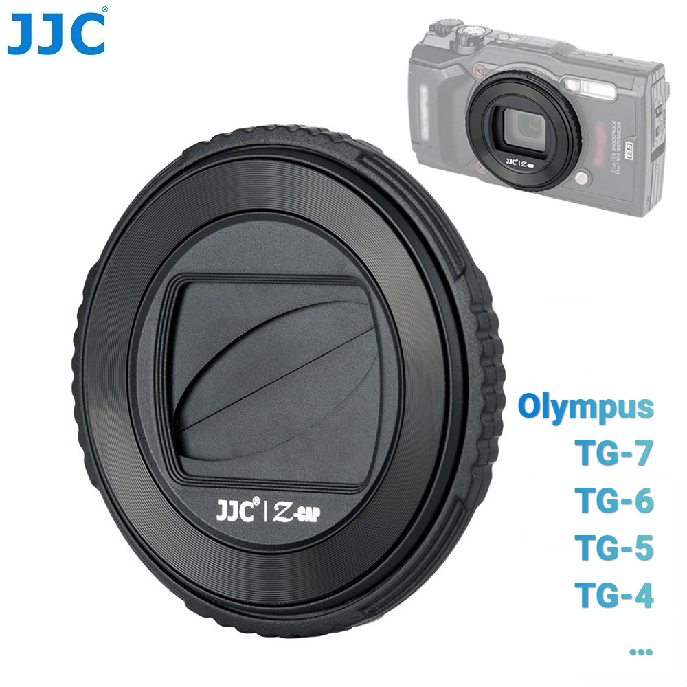 JJC Z-TGS Camera Lens Cap LB-T01 for Olympus TG-7 TG-6 TG-5 TG-4 TG7 TG6 TG5 TG4 TG3 TG2 TG1 ...