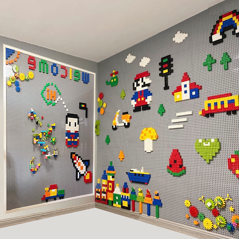 Building Blocks Wall Base Plates 51*25/25*25cm Large Particle Right ...