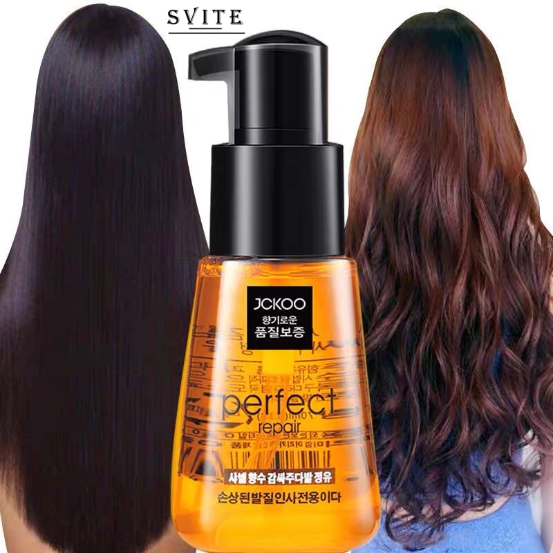 Jckoo Moroccan Leave-In Hair Care Essential Oil Perfect Repair Hair ...