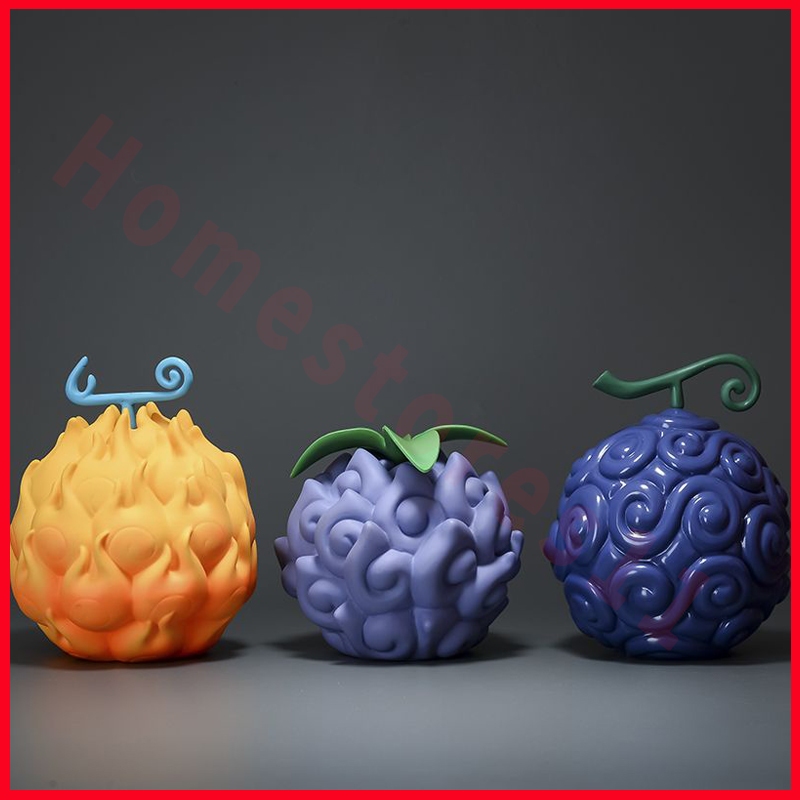 TQ One Piece Devil Fruit Nika Luffy Gomu Gomu no Mi and Ace Mera Mera ...