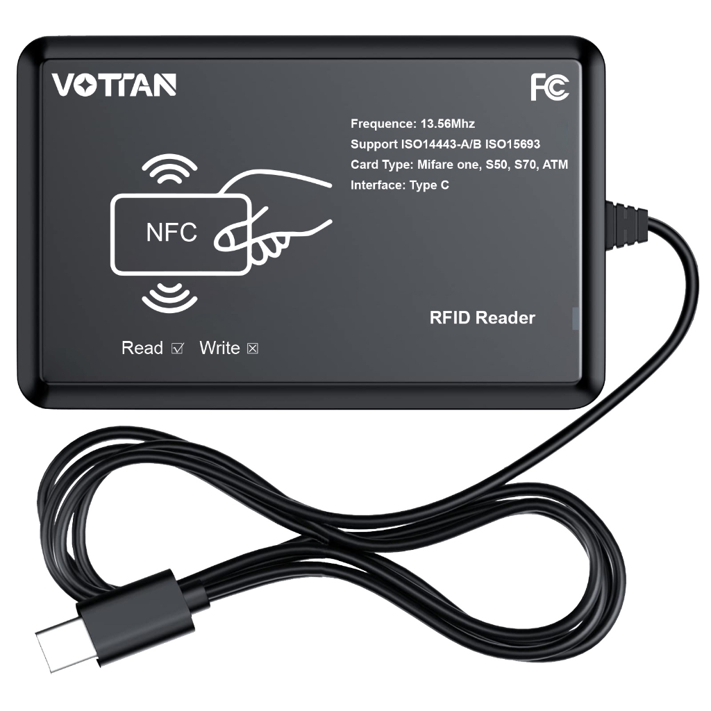 RFID Card Reader 13.56Mhz Reader, Support ISO 14443-A/B Protocol, IC ...