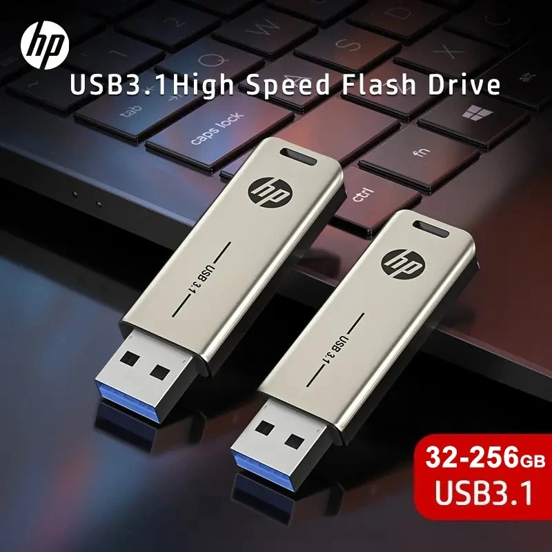 HP 3.1 Metal USB 32GB 64GB 128GB 256GB 1TB Flash Drive | Shopee Singapore