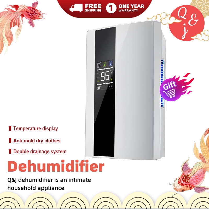 [Local warranty] Q&J Air Dehumidifier With Humidity Display 2200ml ...