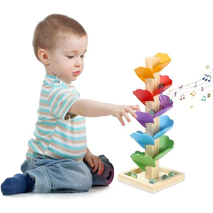 Rainbow Singing Tree Marble Run Interactive Learning Toy for Kids ...