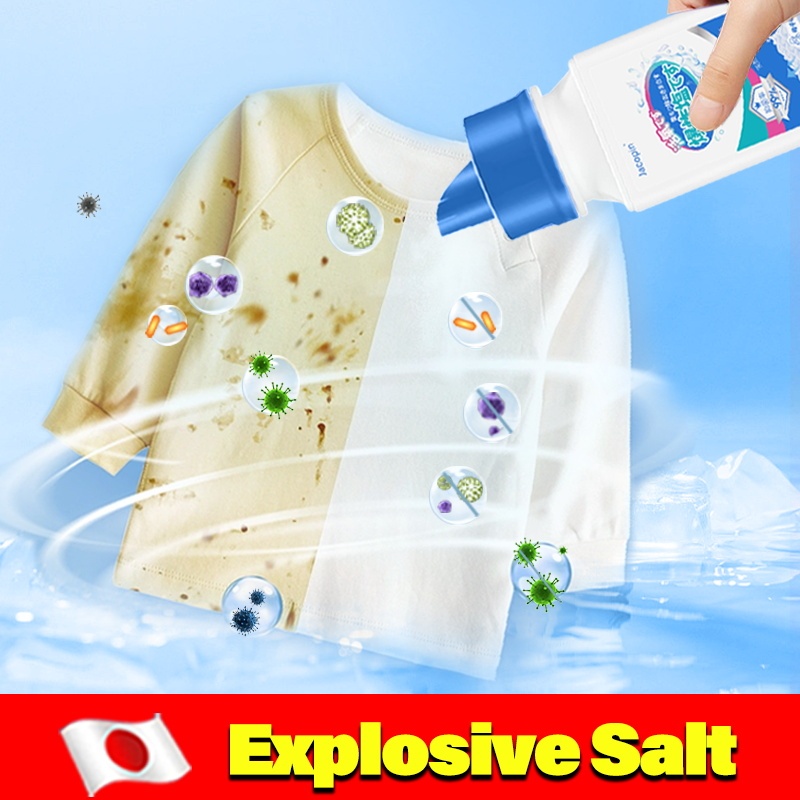 🔥🔥Hot in Japan🔥🔥 Explosive Salt Laundry Detergent Stains Remover ...