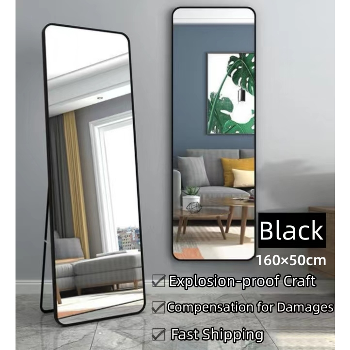 【SG Seller】Full Length Mirror Floor Standing Mirror Room Wardrobe ...