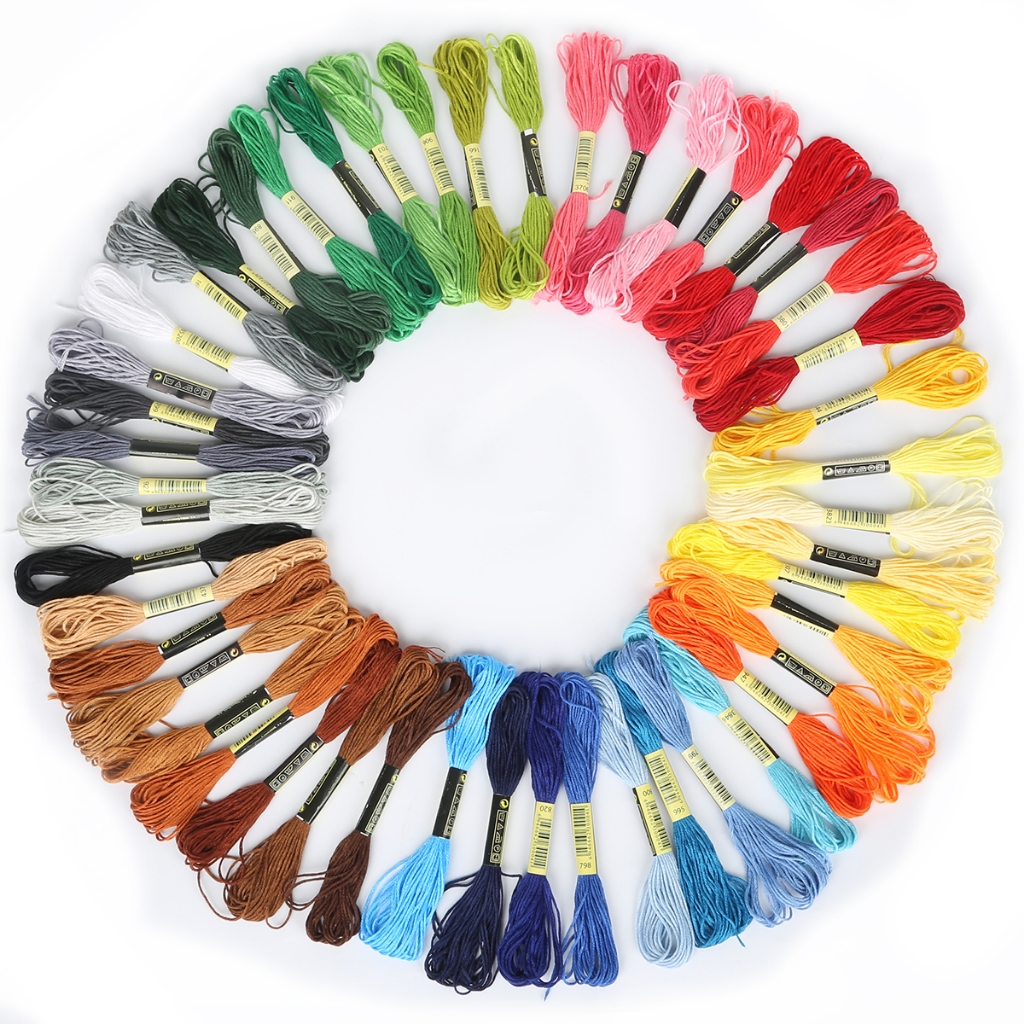 Cross Stitch Thread Same Color Series Embroidery Thread 8 Colors ...