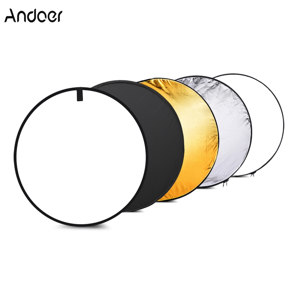 Andoer 24" 60cm Disc 5 in 1 (Gold, Silver, White, Black, Translucent ...