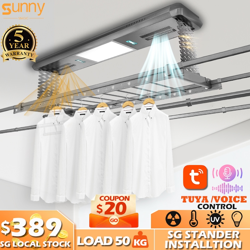 Automated Laundry Rack Smart Laundry System With Standard Installation ...