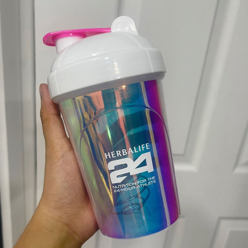 Herbal 24Fit Nutrition 500ml Shaker Cup Protein Powder Mixing Bottle ...