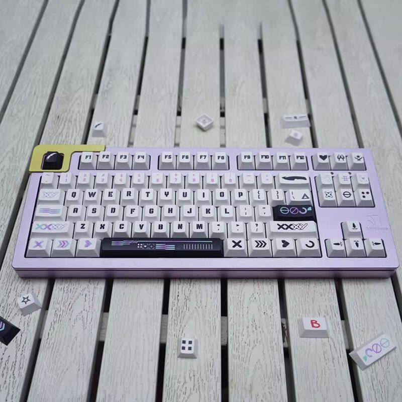 【Keycap Only】White CSGO Printstream Keycap 143 Keys Cherry Profile PBT ...
