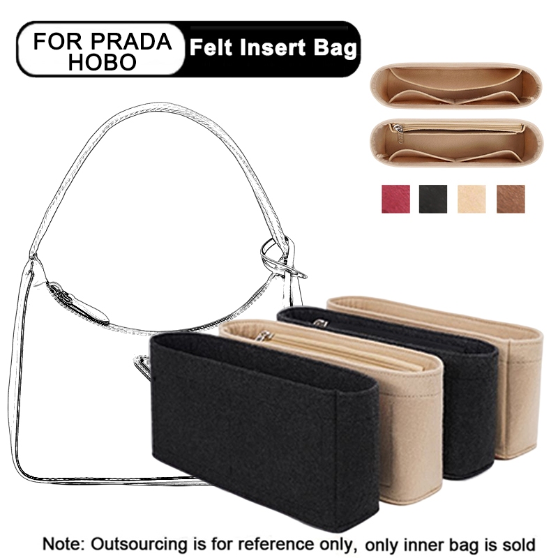 EverToner P Hobo Bag Under Arm Insert Bag Organizer Makeup Handbag ...