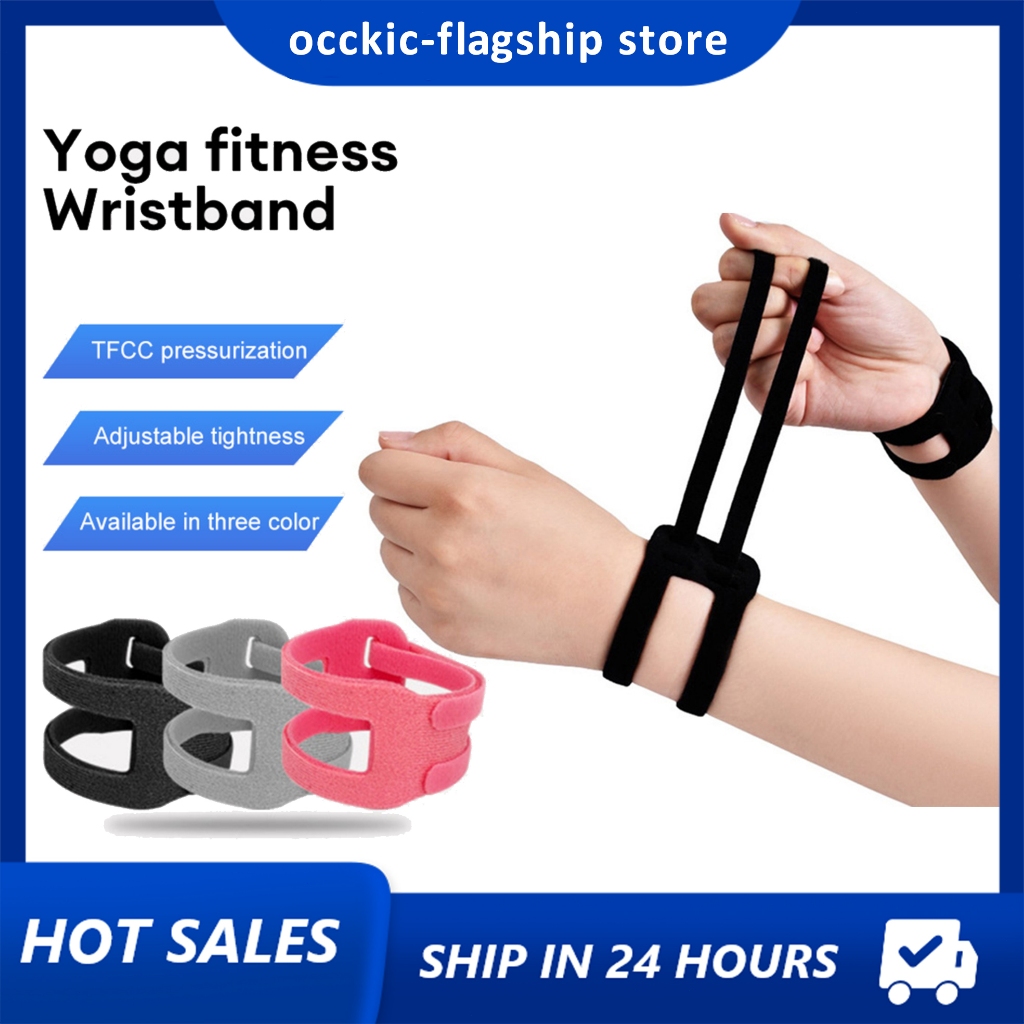 Adjustable Wrist Brace with Compression Rring Pad for TFCC Tear Support ...