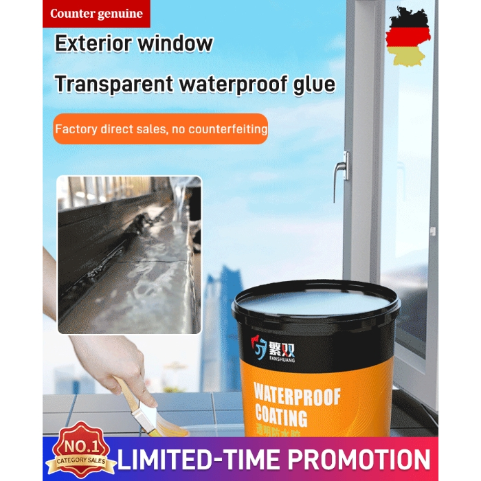 [100% High-quality] German high polymer waterproof coating leak trap ...