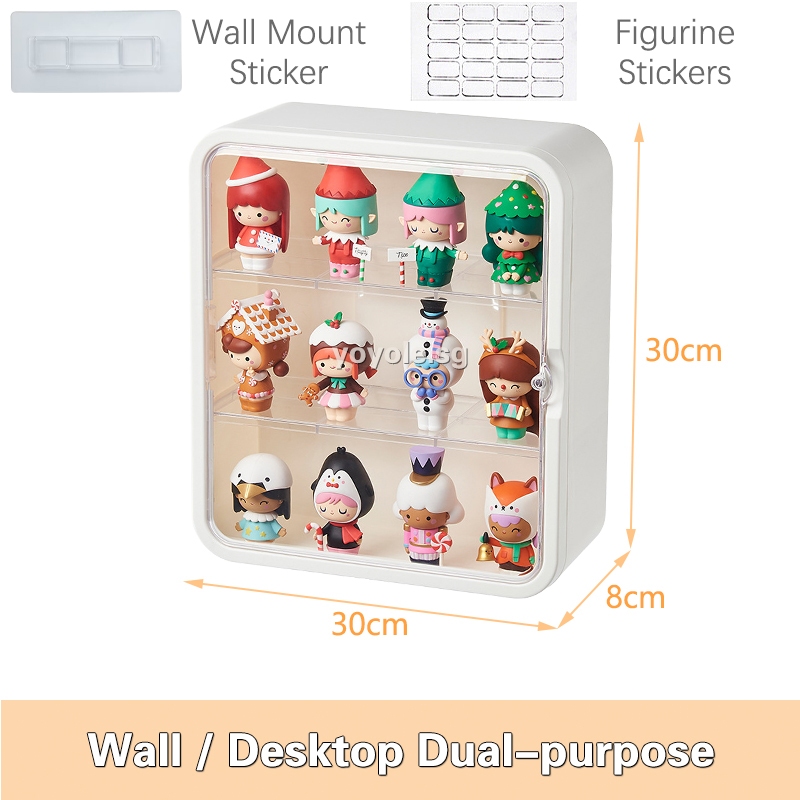 Wall Mounted Popmart Display Case Popmart Display Box Wall Mount ...
