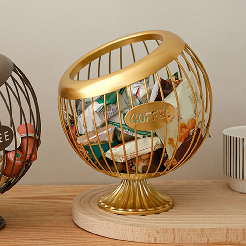 Coffee Storage Basket Coffee Capsule Cages for Hotel Cafe Bar ...