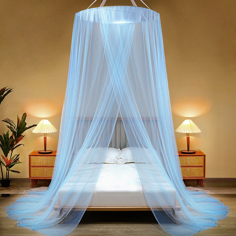 KT Hanging dome-shaped mosquito net ceiling home single bed without ...