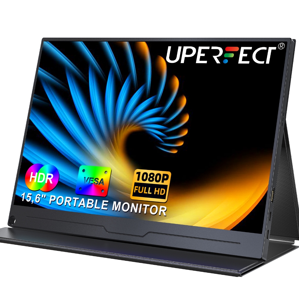 UPERFECT 15.6 Inch 1080P Portable Monitor Gaming Monitor vesa for ...