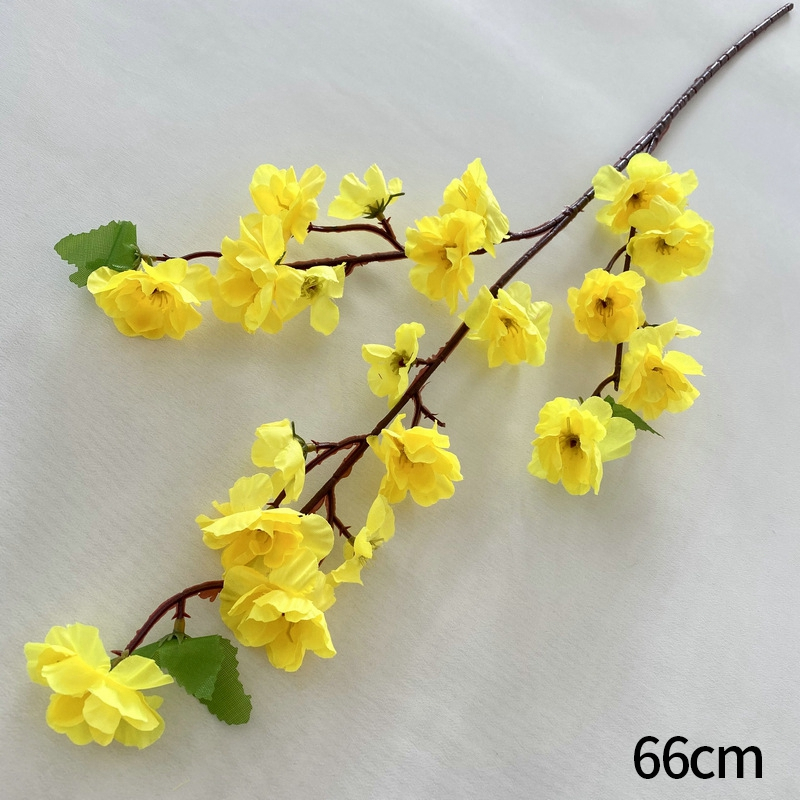 CNY Artificial Flowers New Year Fortune Fruit Flower Decoration Spring ...