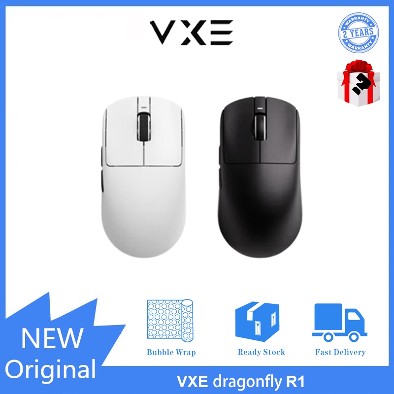 VXE dragonfly R1 Mouse Game PAW3395 Lightweight Wireless Mouse | Shopee ...