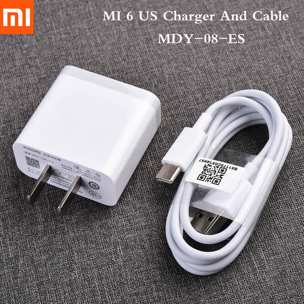 Original Xiaomi 18W MDY-08-ES USB Fast Charger 9V/2A Quick Charging ...